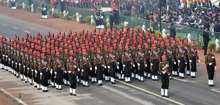 Army-Maratha-Light-Infantry-Contingent-Rajpath-26-Jan-2018 – Defence ...